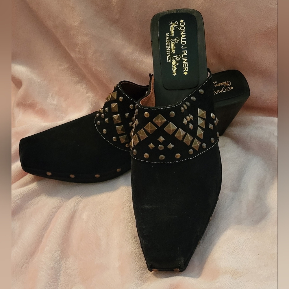 Donald J Pilner Western Collection Mule/Clogs - Gem